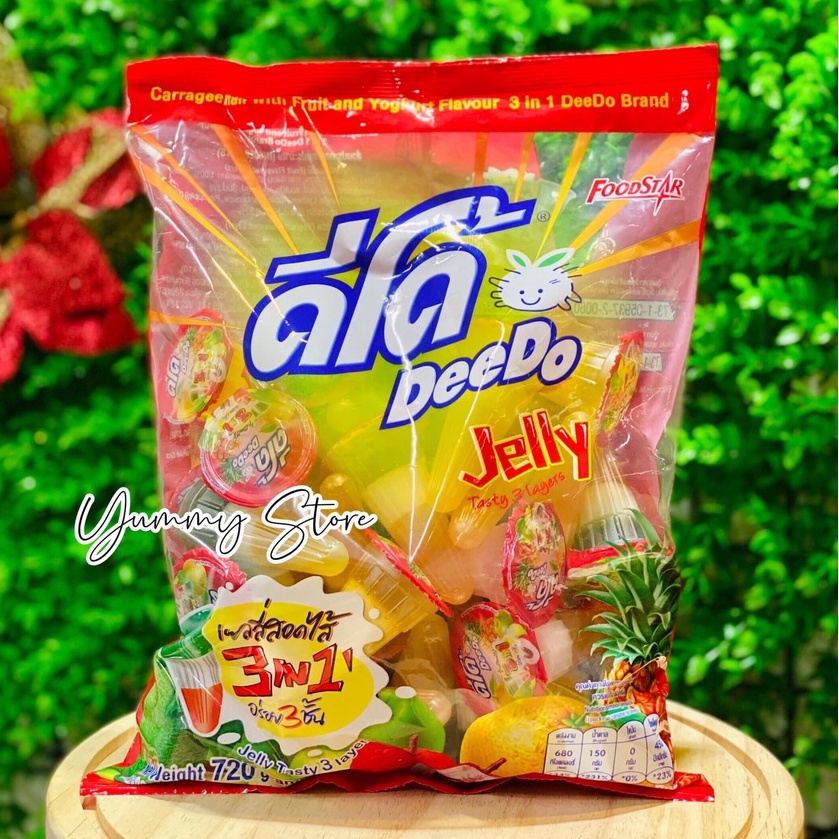 Thạch Rau Câu 3in1 Deedo Jelly | Shopee Việt Nam