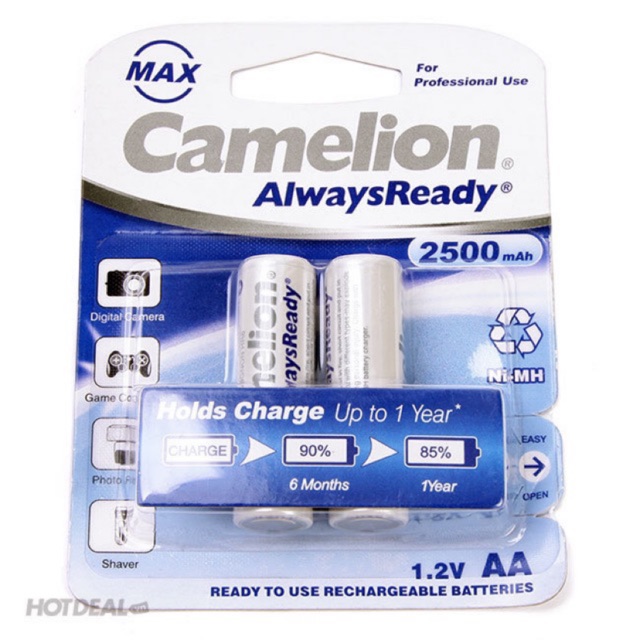 Pin Sạc 2A Camelion 2500 ( Công Ty ) | Shopee Việt Nam
