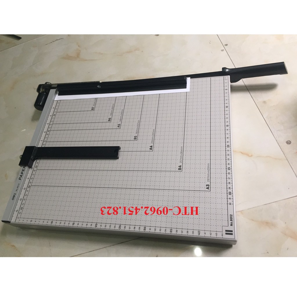 Bàn cắt giấy A3 Deli 8012, KT 460 x 380mm | Shopee Việt Nam
