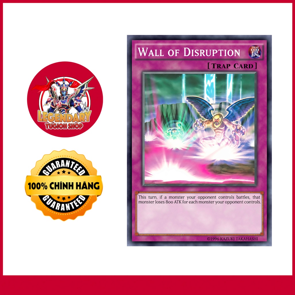 [EN][Thẻ Bài Yugioh Chính Hãng] Wall of Disruption | Shopee Việt Nam