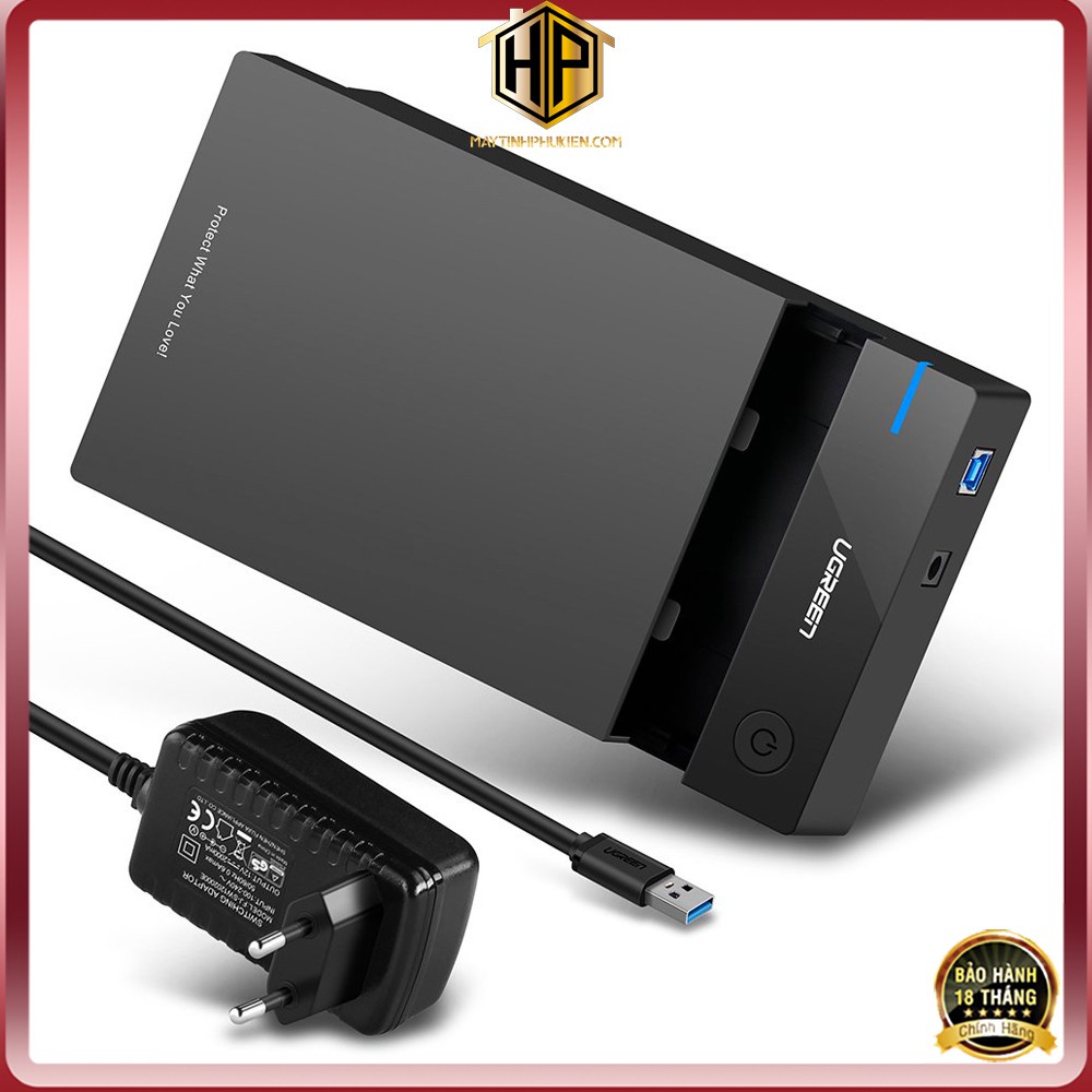 Ugreen 50422 - Hộp đựng ổ cứng 3.5 inch hỗ trợ 10 TB chính hãng ...