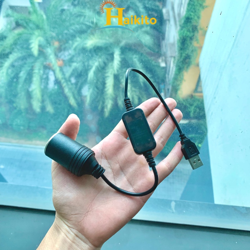 Bộ Chuyển Đổi Cổng Sạc USB 5V Sang Tẩu Sạc Ô Tô 12V nhỏ gọn tiện dụng ...