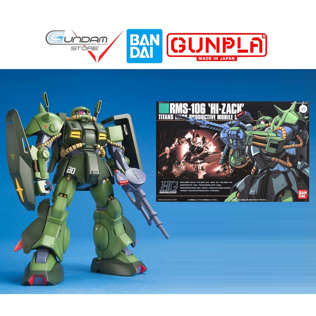 Mô Hình Gundam HG HI ZACK Bandai 1/144 HGUC UC Đồ Chơi Lắp Ráp Anime ...