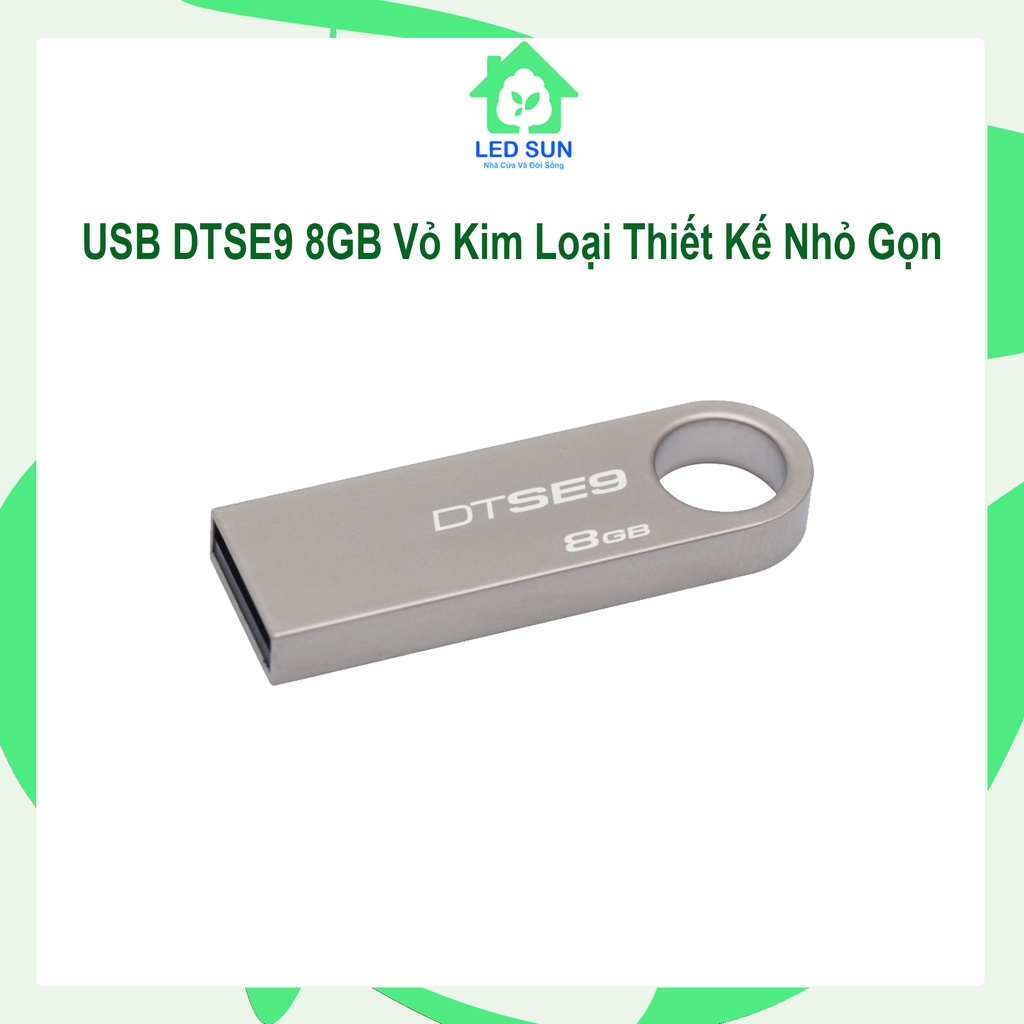 USB DTSE9 8GB thiết kế nhỏ gọn vỏ kim loại chống nước | Shopee Việt Nam
