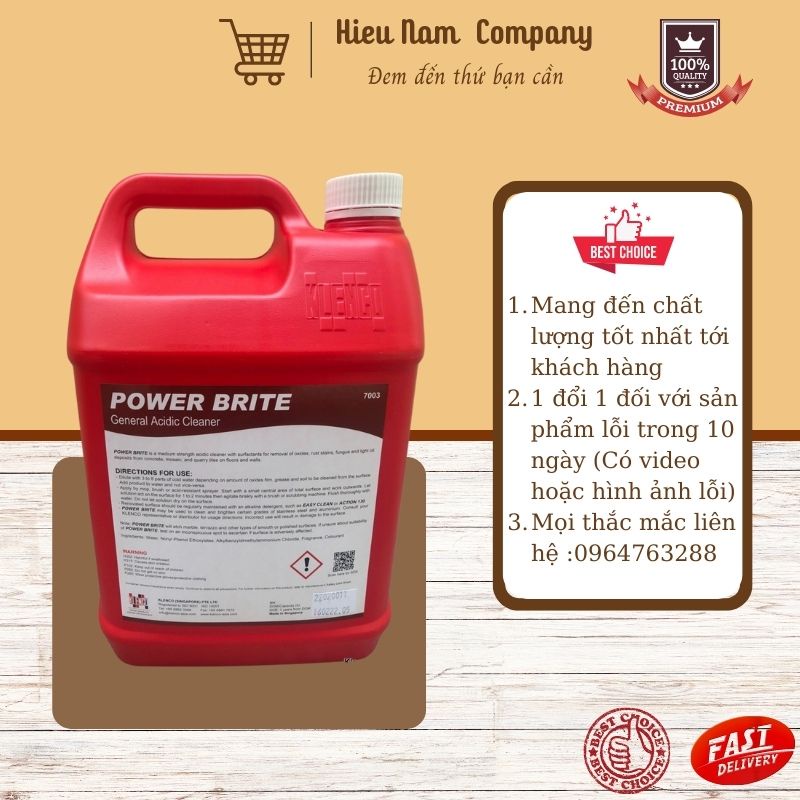 HÓA CHẤT TẨY BẨN POWER BRITE | Shopee Việt Nam