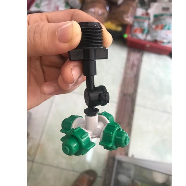 Phun sương 4 hướng có van áp chống nhỏ giọt | Shopee Việt Nam