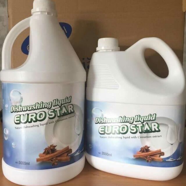 Nước rửa chén Euro Star 5L | Shopee Việt Nam