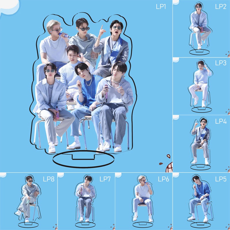 Bộ Mô Hình Bts Bằng Acrylic Đứng Acrylic Beyond The Scene kpop | Shopee ...