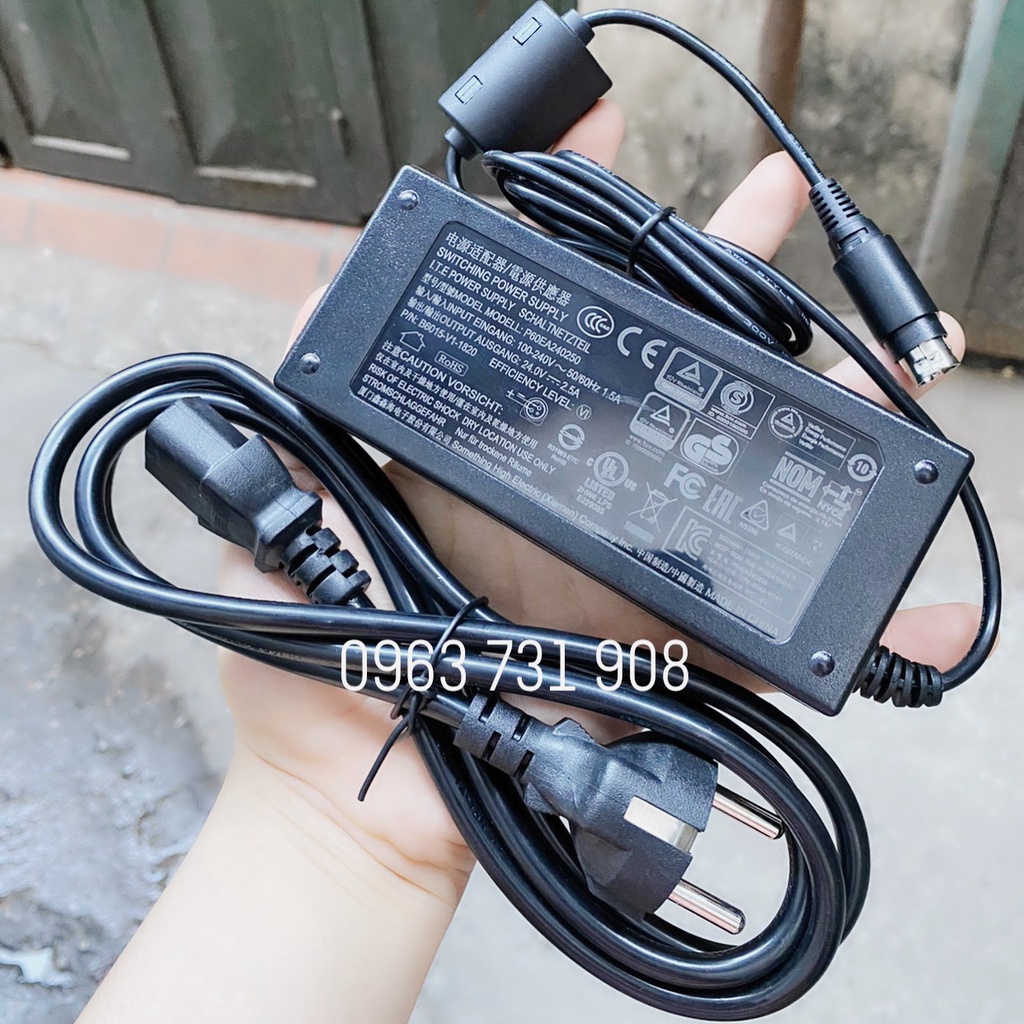Bộ nguồn 24v-2.5A dùng cho máy in hóa đơn Xprinter XP-N200H chính hãng | Shopee Việt Nam