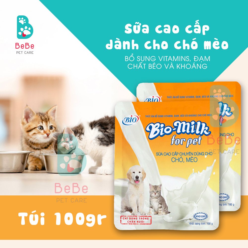 Sữa Bột Bổ Sung Dinh Dưỡng BIO MILK Dành Cho Chó Mèo Mọi Lứa Tuổi ...