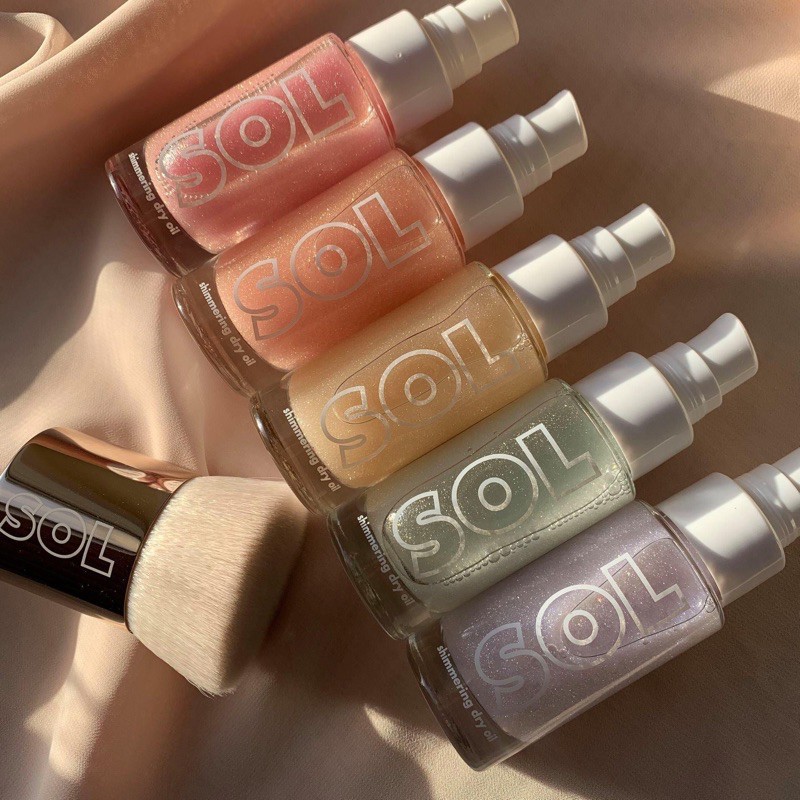 AUTH - SALE OFF XỊT NHŨ BODY COLOURPOP SOL SHIMMERING DRY OIL CÁC MÀU ...