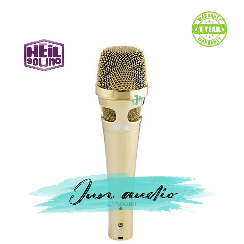Dynamic micro Heil Sound PR35-GOLD dùng hát live, karaoke, thu âm dùng ...