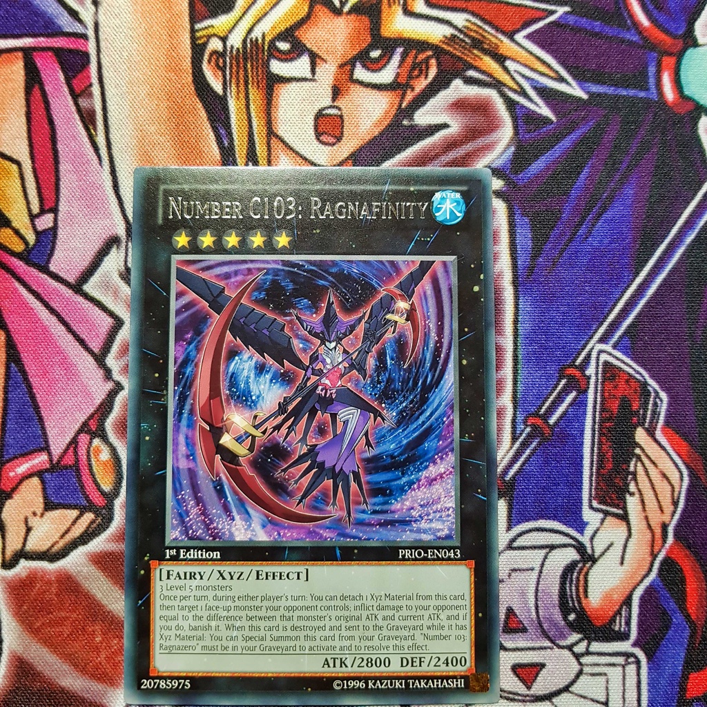 Thẻ bài Yugioh chính hãng | Number C103: Ragnafinity | PRIO rare ...