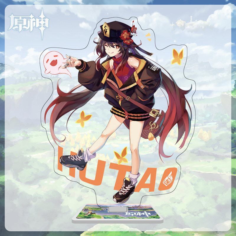 Mô hình standee HUTAO - GENSHIN IMPACT in hình tượng mica anime chibi ...