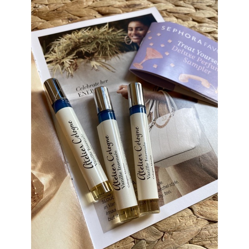 Tách set nước hoa minisize set Deluxe Sample Sephora Chloe, Kat Von D, D&G, Nest, Tocca, Tory ...