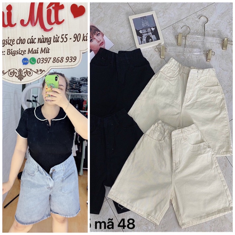 [BIGSIZE] Quần Ngố KaKi Màu Trơn 55-80Kg (MS48) | Shopee Việt Nam