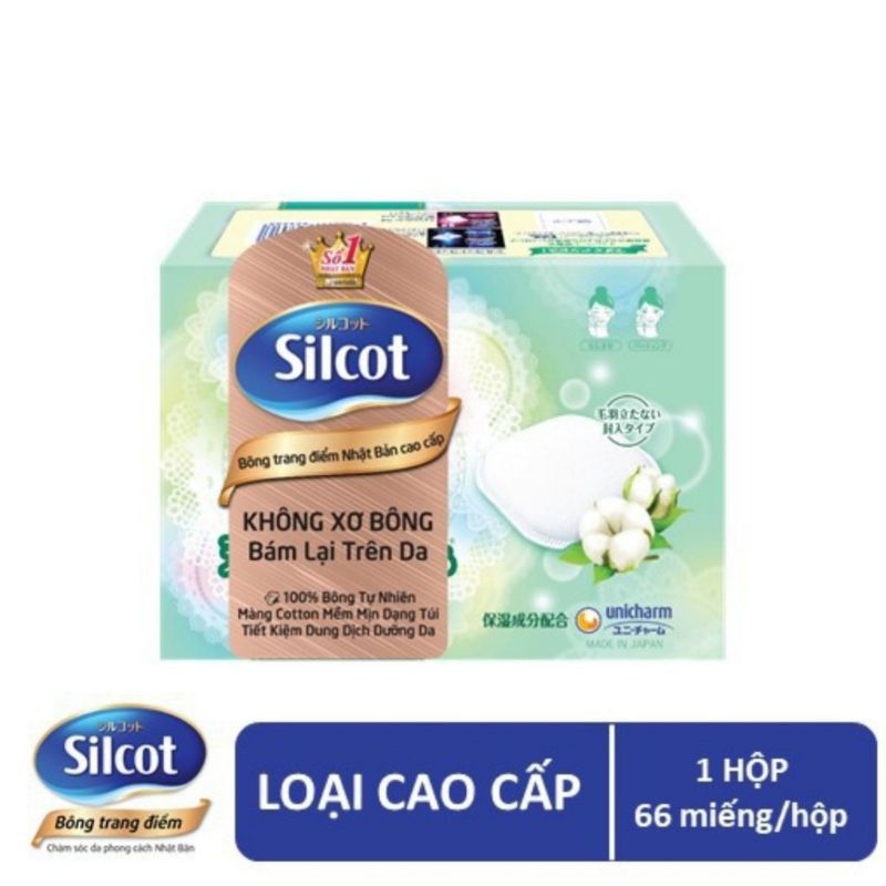 Bông tẩy trang cao cấp Silcot 40-66-82 miếng | Shopee Việt Nam