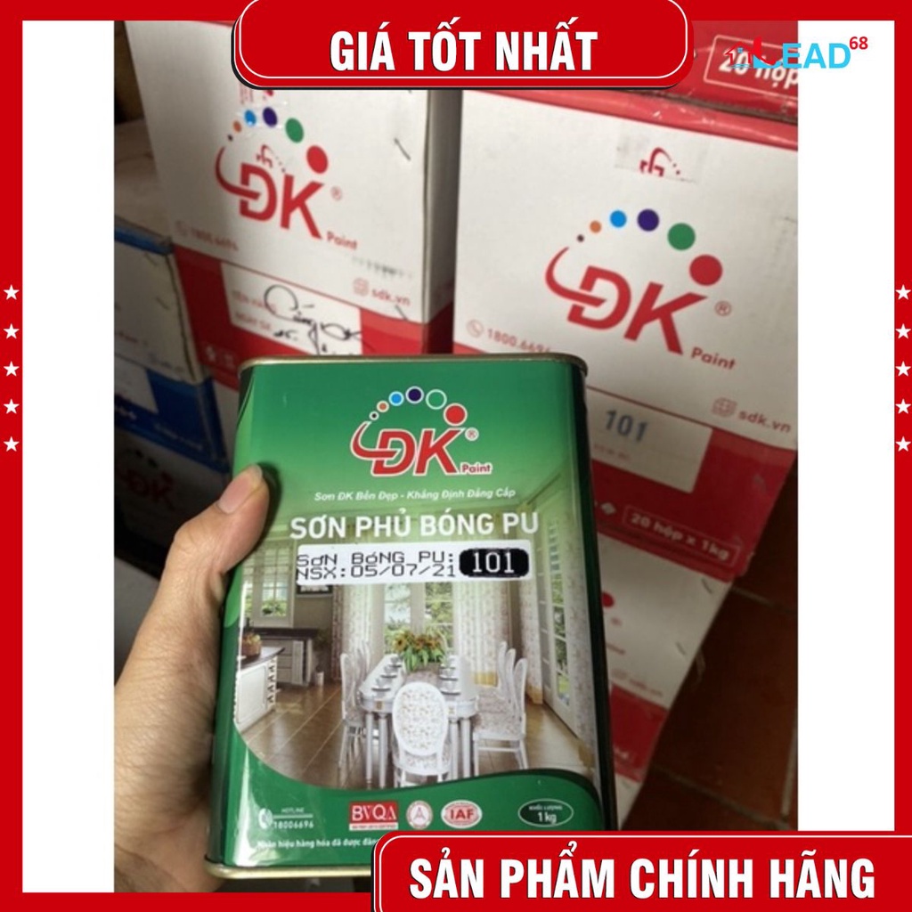 Sơn PU Đại Kiều Bóng 1kg (Bóng 101) | Shopee Việt Nam
