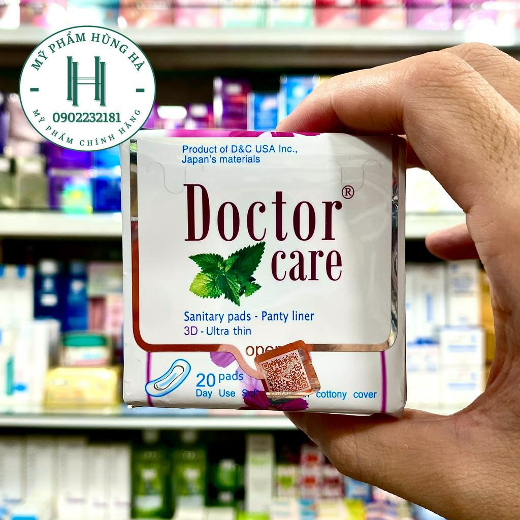 Băng vệ sinh Doctor Care hàng ngày, 20 miếng/gói, siêu mỏng, siêu thấm ...