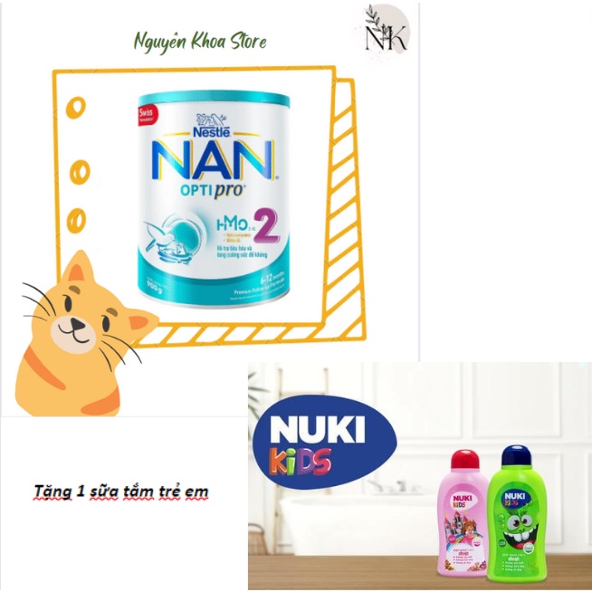 Sữa bột NAN Optipro số 2 - 900g | Shopee Việt Nam