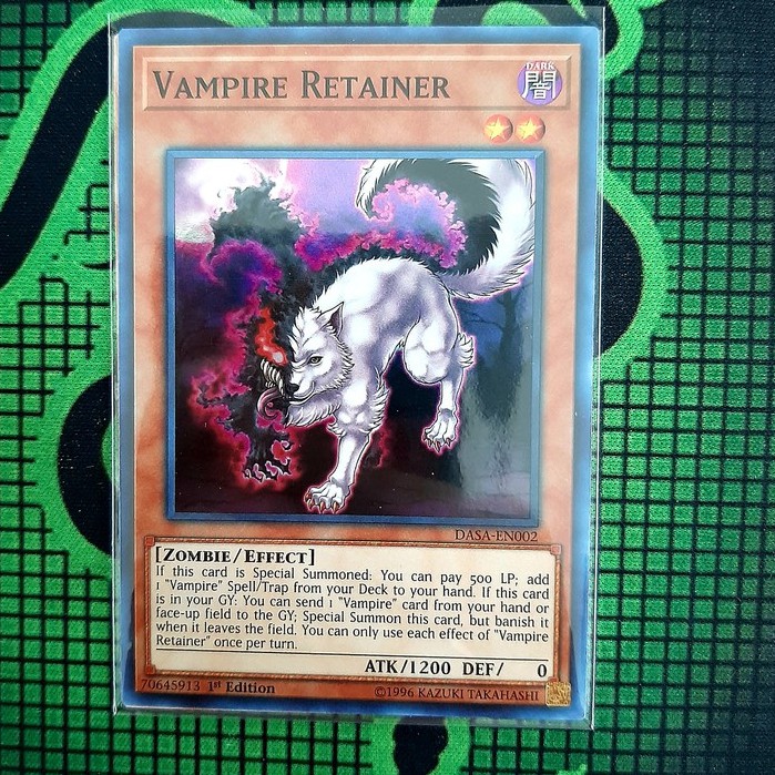 [ Đỗ Lạc Shop ] Thẻ Bài Yugioh Monster Vampire Retainer - DASA-EN002 ...