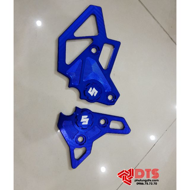 Cặp nẹp sườn gắn cho Suzuki Raider Fi - Satria Fi - Màu xanh | Shopee Việt Nam