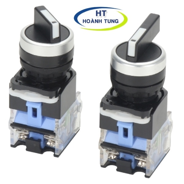 Công tắc xoay LA38 chuyển mạch 2, 3 vị trí cần dài phi 22 lắp đặt tủ điện điều khiển chất lượng ...