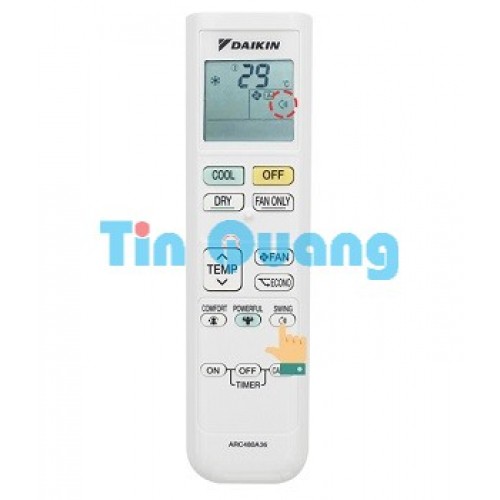Remote Daikin - Điều khiển Daikin R32 nội địa 2 chiều | Shopee Việt Nam