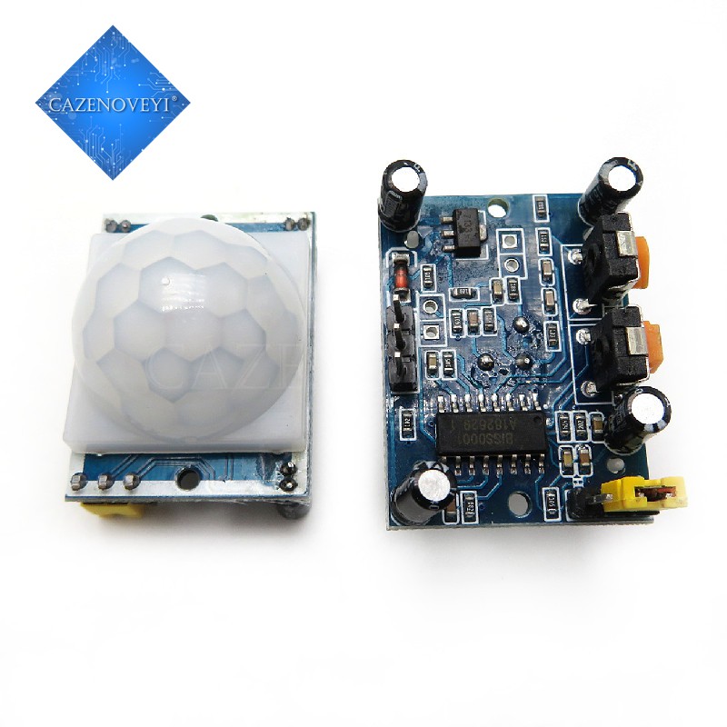 1 Cái / lốc SR501 HC-SR501 Điều Chỉnh IR Pyroelectric Hồng Ngoại Cảm ...