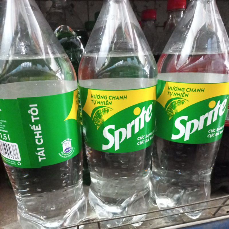 Nước sprite hương chanh tự nhiên 1,5 lít | Shopee Việt Nam