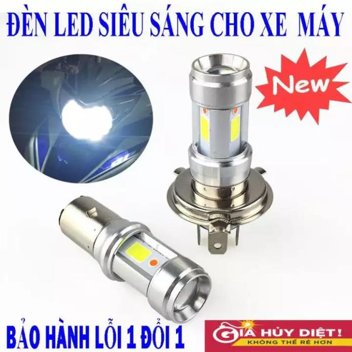 Bóng Đèn Pha Led 3 Chân Siêu Sáng - Chuyen Do Den Moto Sieu Sang, Bóng ...