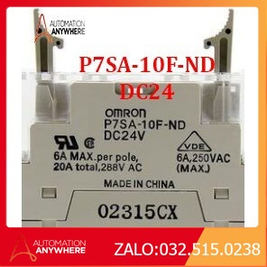 Đế rơ le P7SA-10F-ND DC24 Omron | Shopee Việt Nam