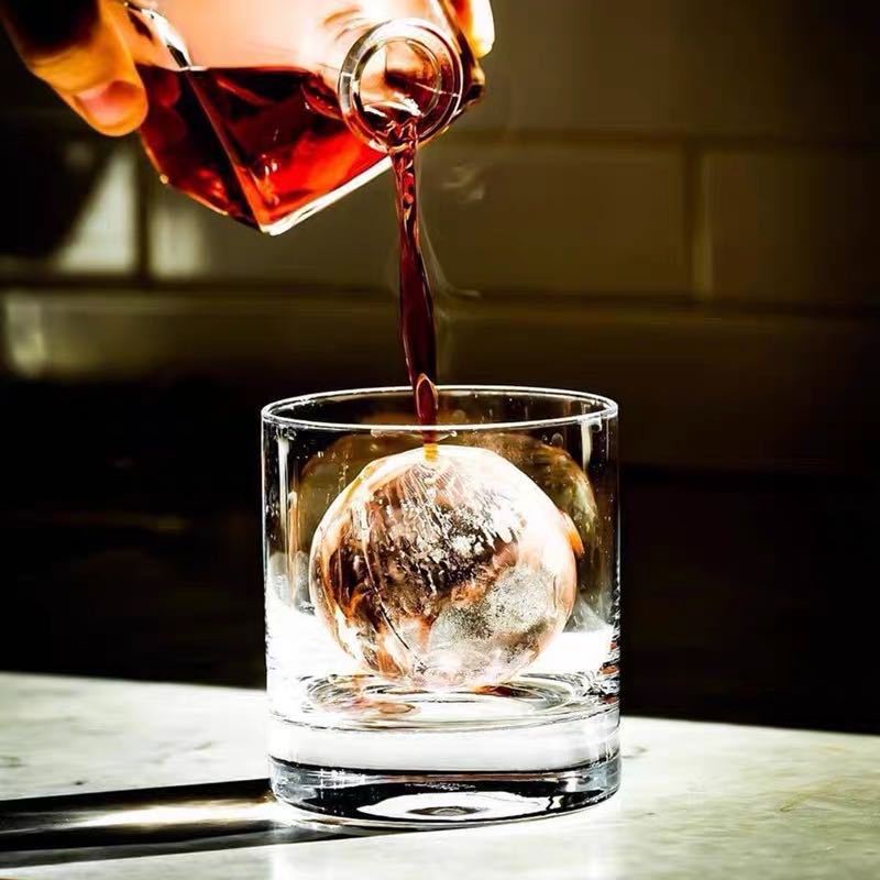 Ly rock thủy tinh hình trụ tròn thấp, dung tích 300ml-250ml | Shopee ...