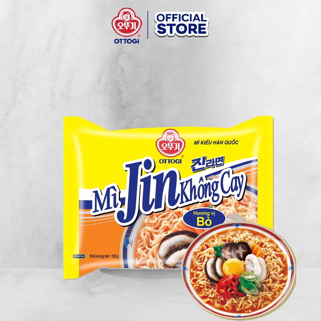 Mì Jin Không Cay Ottogi 120G | Shopee Việt Nam