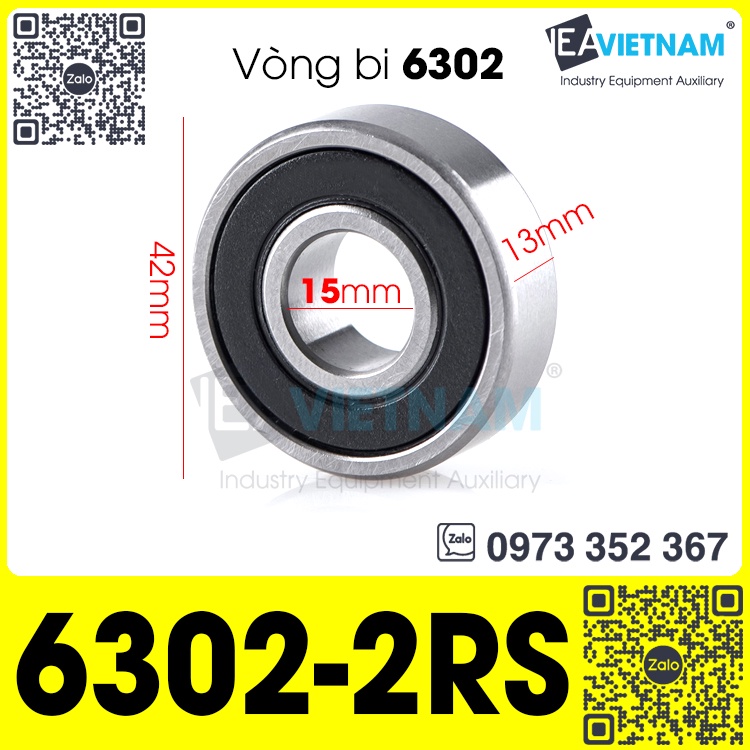 Vòng bi 6000 6001 6002 6003 6200 6201 6202 6203 6300 6301 6302 / Bạc đạn trục 10mm 12mm 15mm ...