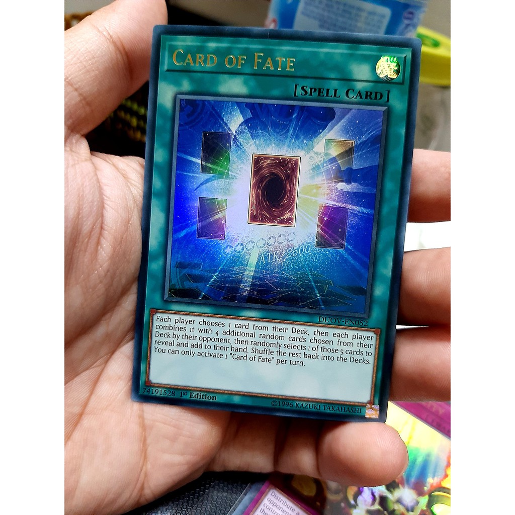 [ Đỗ Lạc Shop ] Thẻ Bài Yugioh Spell Card of Fate - DUOV-EN052 - Ultra ...