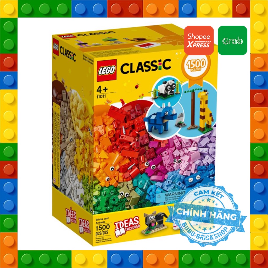 Lego Classic 11011 - Bộ xếp hình Lego cơ bản | Shopee Việt Nam