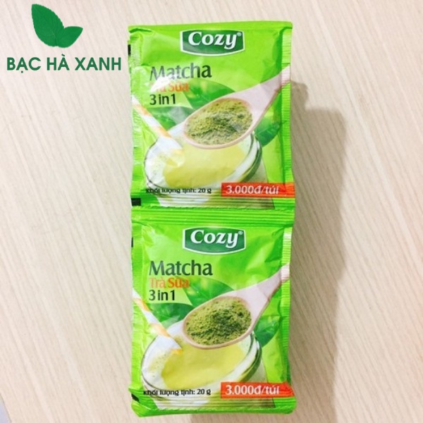 Trà Sữa Matcha Cozy 3 In 1 Dây 12 Gói 20g | Shopee Việt Nam