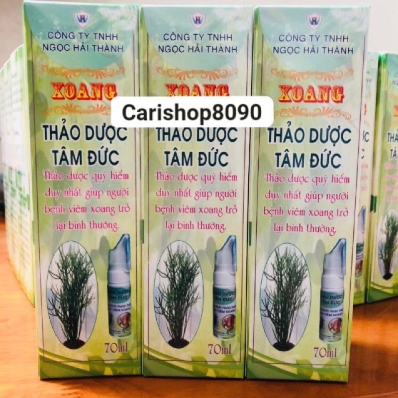 xịt xoang thảo dược tâm đức-hỗ trợ viêm xoang,viêm mũi dị ứng | Shopee ...