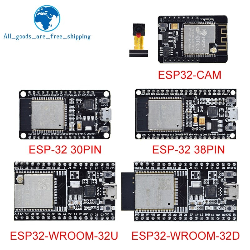 Bảng phát triển ESP32 WiFi + Bluetooth Tiêu thụ điện năng siêu thấp lõi ...