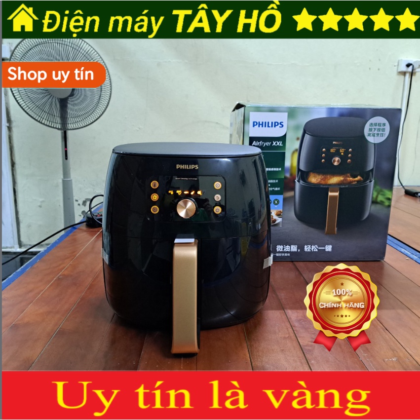 [HD9860/90] [GIAN HÀNG UY TÍN] [HÀNG CHÍNH HÃNG] Nồi chiên không dầu ...