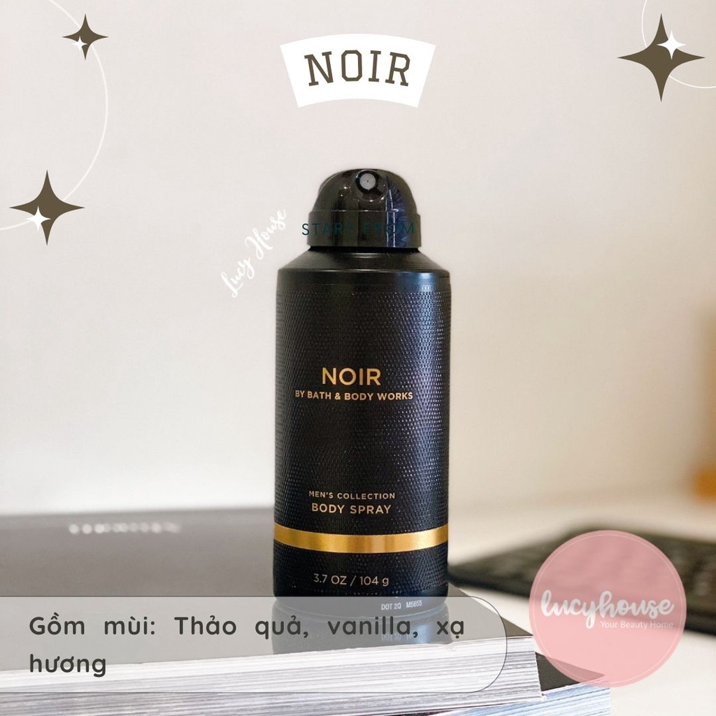 Xịt Thơm Toàn Thân body mist Cho Nam Bath and Body Works | Shopee Việt Nam
