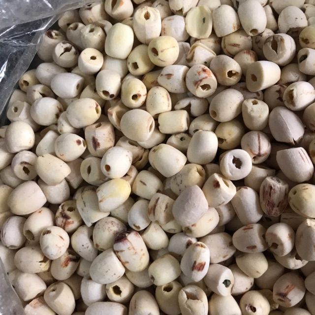 Gói 200gr Hạt sen Huế Xịn loại 1 (đã sấy khô, chuẩn sen Huế xịn thơm ...