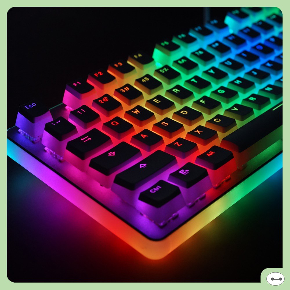 SET KEYCAP PUDDING NHỰA PBT XUYÊN LED 104 PHÍM CỰC BỀN | Shopee Việt Nam