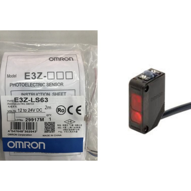 Cảm Biến Quang Omron E3Z-LS61 E3Z-LS63 | Shopee Việt Nam