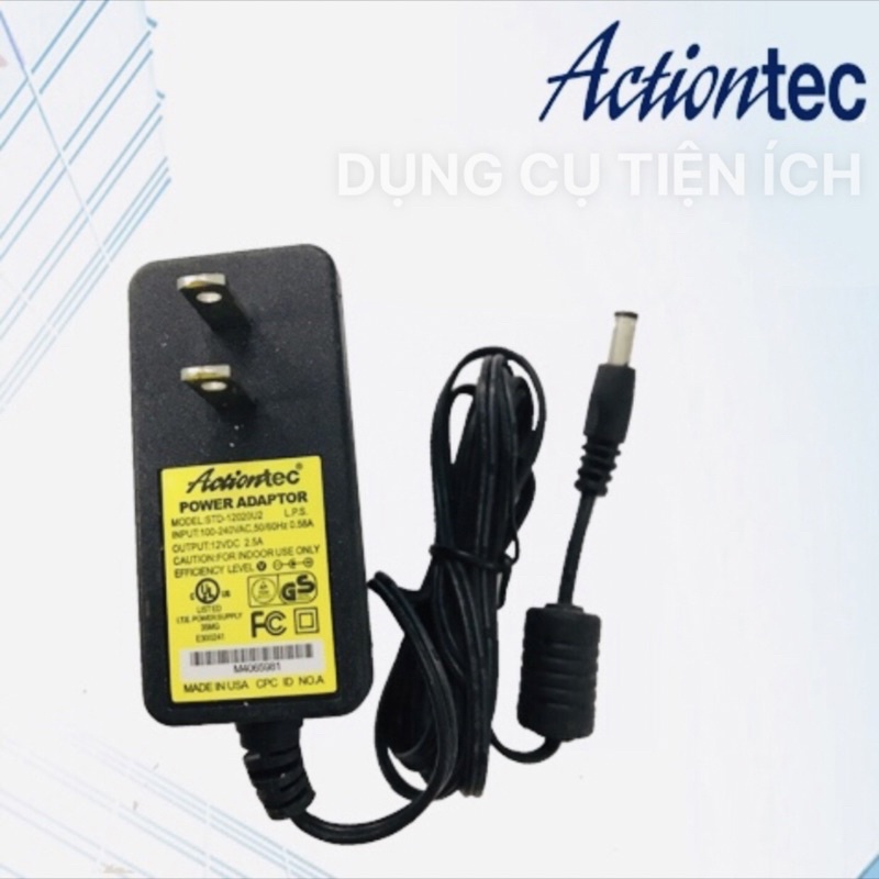 Nguồn adapter Actiontec 12V 2.5A - Cao Cấp | Shopee Việt Nam