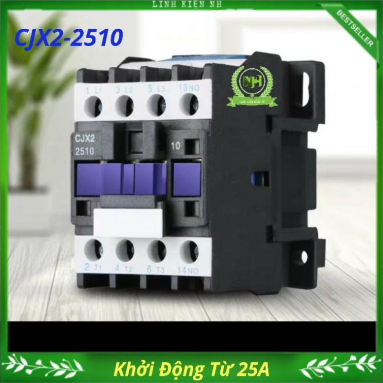 (LKNH) Khởi Động Từ AC Contactor CJX2 2510 220V/380V-25A Loại Tốt ...