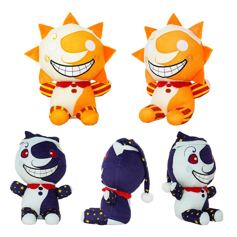 2022 New Fnaf Sundrop Plush Toys Security Breach Sunrise Moondrop Boss