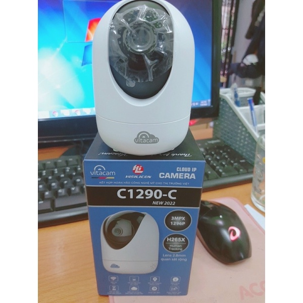 Camera Ip WiFi Vitacam C1290 Pro | Shopee Việt Nam