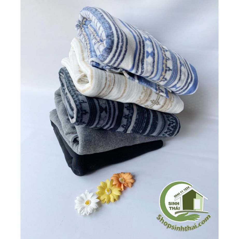 Chăn ngủ văn phòng - chăn mền nỉ mềm mịn nhiều màu [ 1,55m x 1,2m ...